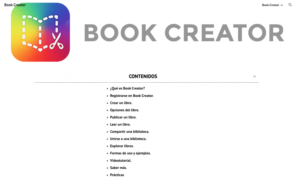 Conoce Book Creator | ‍ Raúl Diego